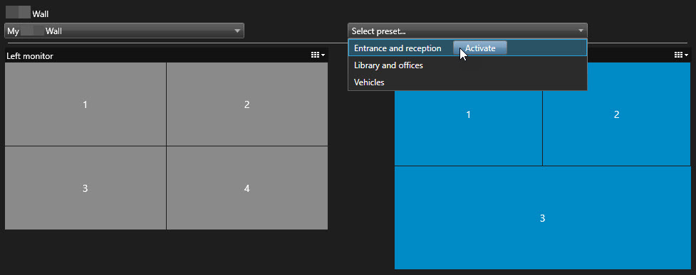 Configuring Xprotect Smart Wall