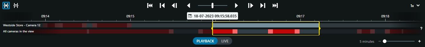Manual retrieval of recordings